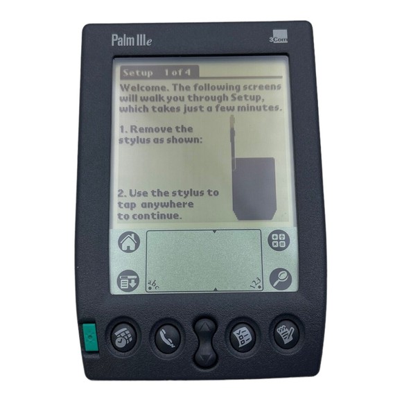 Tablets & Accessories | Vintage Palm Pilot Iiie By 3com Pda Working ...
